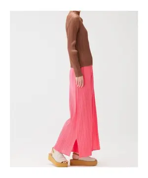 Issey Miyake Wide-leg Pleated Trousers