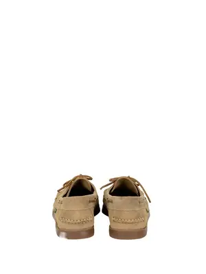 Paraboot Suede Boat Shoes - Brown