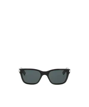 Saint Laurent Rectangular Frame Sunglasses - Green