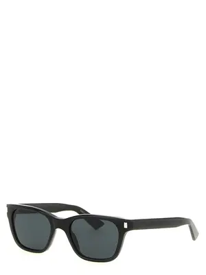 Saint Laurent Rectangular Frame Sunglasses - Green