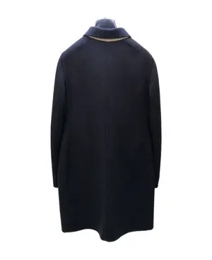Max Mara Logo Coat - Blue