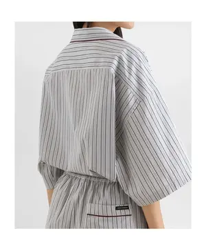 Dolce & Gabbana Striped Short Sleeve Shirt