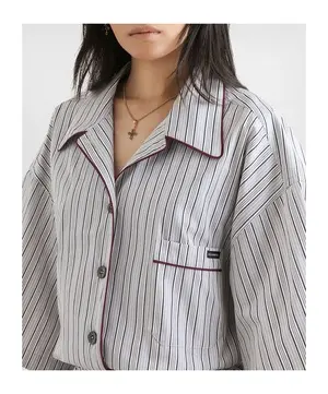Dolce & Gabbana Striped Short Sleeve Shirt