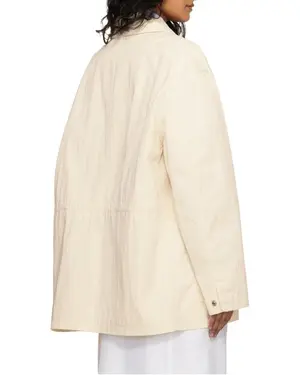 DUNST Collared Long Sleeve Jacket