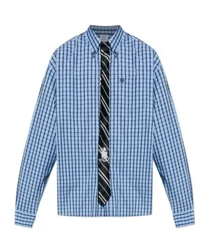 Vetements Checked Oversized Shirt