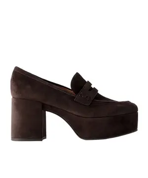 GIANVITO ROSSI Suede Platform Pumps
