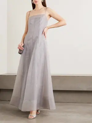 Staud Gustav Patchwork Dress