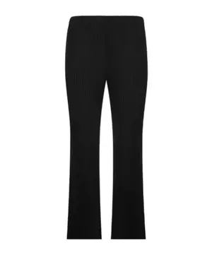 Issey Miyake Homme Plissé Tailored Pleated Pants - Black