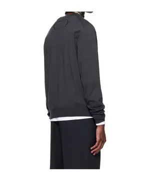 Jacquemus Logo Embroidered Crewneck Knitted Jumper