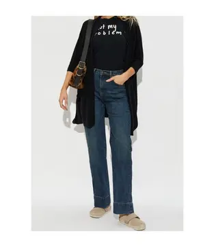 R13 Logo Patch Jeans