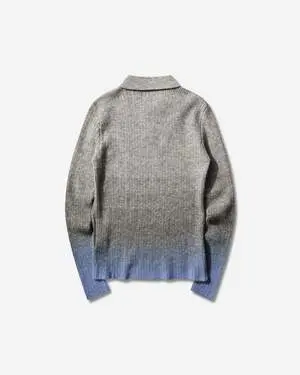 ERL Ribbed Knit Polo Sweater