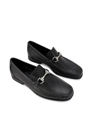 FERRAGAMO Horsebit Loafers - Black