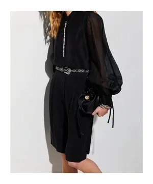 Liu Jo Embellished Long Sleeve Blouse