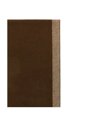 Max Mara Checkered Fringed Scarf - Brown