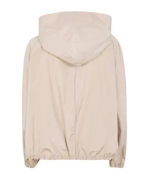 Fabiana Filippi Zip-up Hooded Bomber Jacket