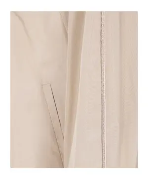 Fabiana Filippi Zip-up Hooded Bomber Jacket