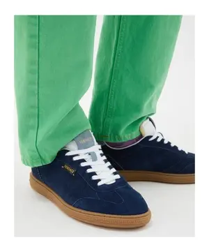 Versace Greca Court Lace-up Sneakers - Blue