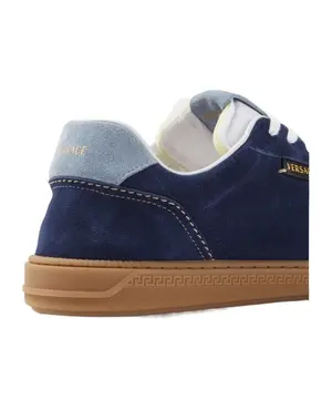 Versace Greca Court Lace-up Sneakers - Blue