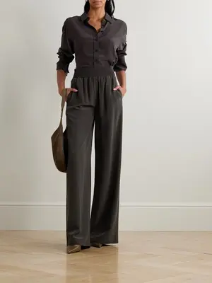JOSEPH Nour Wide-leg Trousers
