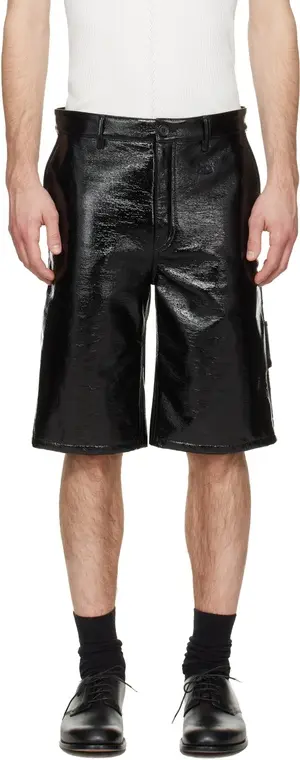 COURREGES Courrèges Hammer Vinyl Shorts