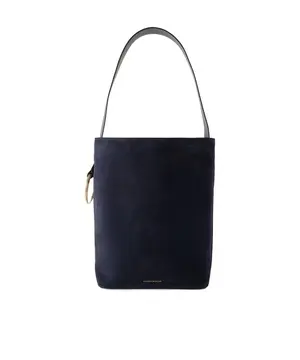 Victoria Beckham Leather And Suede Bucket Bag