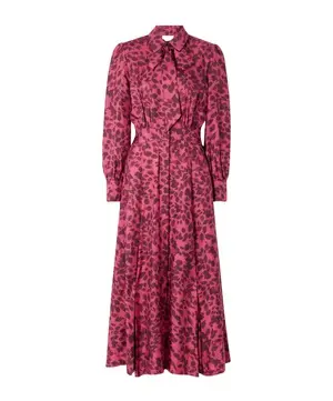 Gabriela Hearst Silk-twill Printed Midi Dress