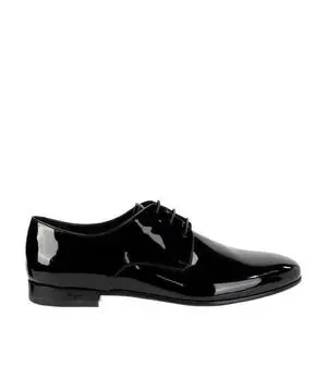 FERRAGAMO Patent Leather Lace-up Formal Shoes