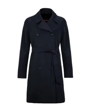 Max Mara Double-breasted Belted Coat