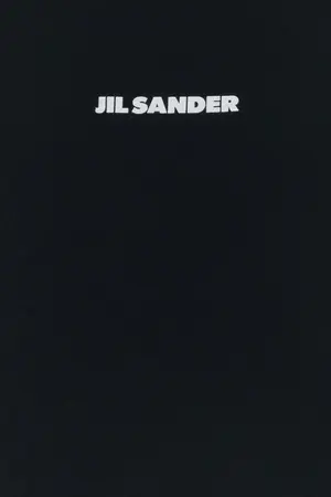 JIL SANDER Logo Crewneck Sweatshirt - Black