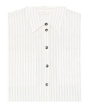 Liu Jo Striped Button-down Shirt - White