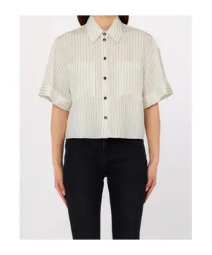 Liu Jo Striped Button-down Shirt - White