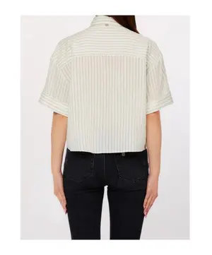 Liu Jo Striped Button-down Shirt - White