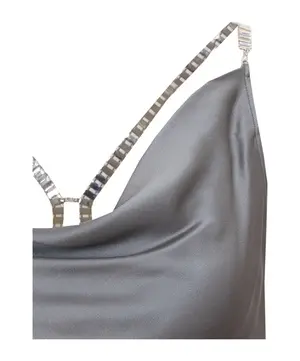 Patrizia Pepe Sleeveless Draped Strap Top
