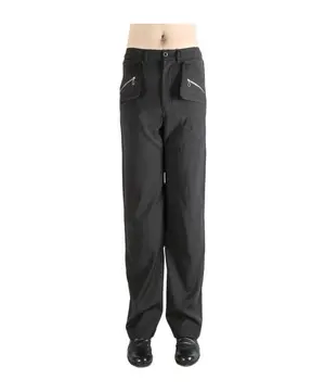 KIKO KOSTADINOV Flap Pocket Straight-leg Pants - Black