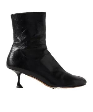 Proenza Schouler Crinkled-leather Ankle Boots