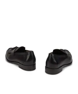 DOUCAL'S Triumph Tassel Moccasins - Brown