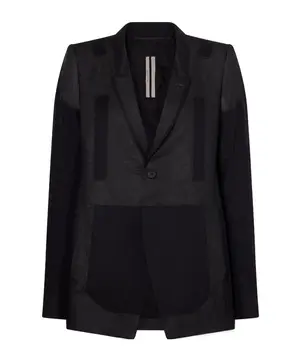 Rick Owens Single Breasted Blazers For Women