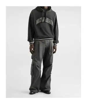 Dolce & Gabbana Distressed Logo Hoodie