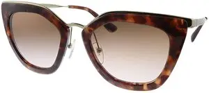 Prada Cat Eye Sunglasses With Tortoiseshell Effect