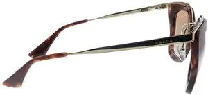 Prada Cat Eye Sunglasses With Tortoiseshell Effect