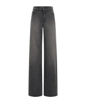 MARINE SERRE Moon Laser Denim Jeans