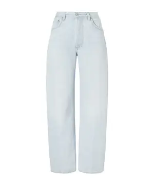 Citizens Of Humanity Ayla Baggy Mid-rise Wide-leg Jeans - Light Denim Blue