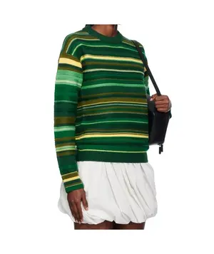 J.W.ANDERSON Striped Crew Neck Sweater