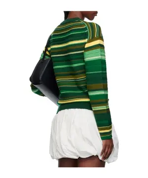J.W.ANDERSON Striped Crew Neck Sweater