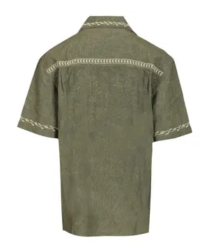 Isabel Marant Étoile Zekim Embroidered Short-sleeve Shirt
