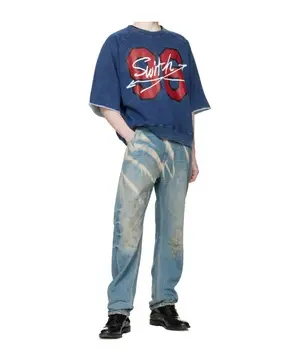 VIVIENNE WESTWOOD Short Sleeve Raglan Sweatshirt