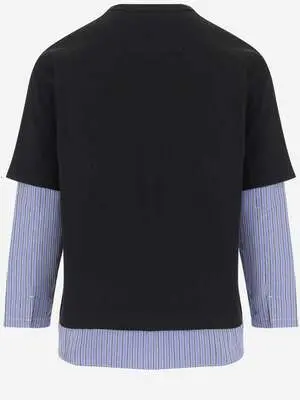 Comme Des Garçons Homme Shirt Insert Layered T-shirt