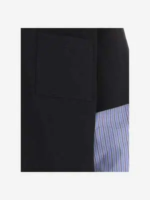 Comme Des Garçons Homme Shirt Insert Layered T-shirt