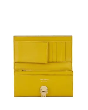 FERRAGAMO Logo Long Purse
