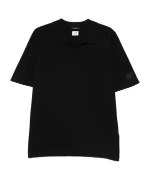 C.P. COMPANY Logo-patch T-shirt